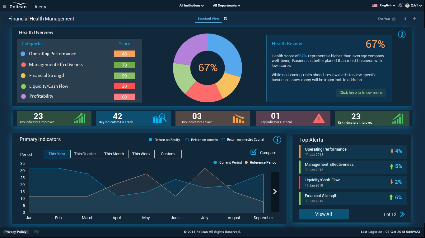Financial Health Check | Pelican Digital Apps